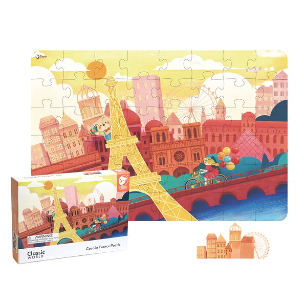 Coco In France Puzzle – MiniMondoEc